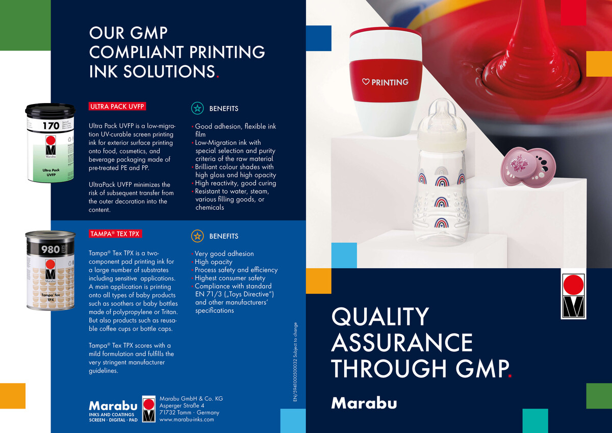 GMP (“Good Manufacturing Practice”)
